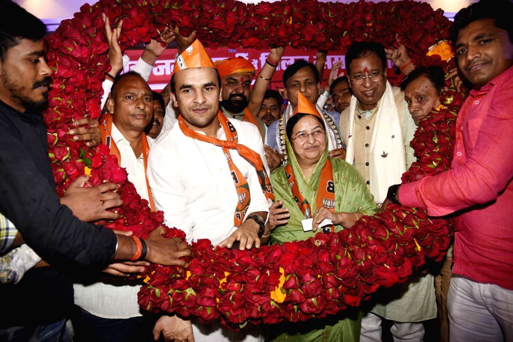Former JDU MP Meena Singh joins BJP