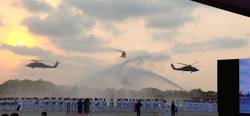 INAS 334 'Seahawks', the IndianNavy's first MH 60R Squadron was ...