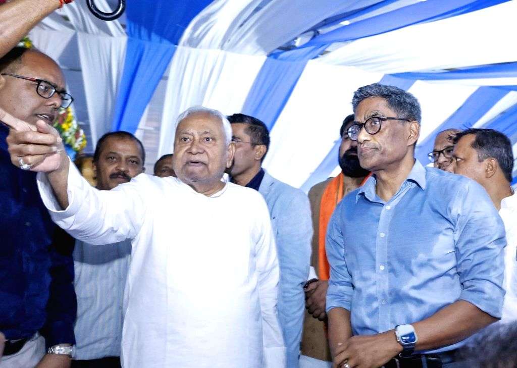 Inauguration and site inspection under JP Ganga Path Project