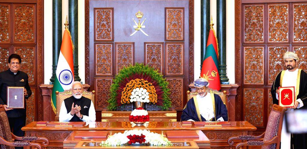 India and Oman Exchange Key MoUs