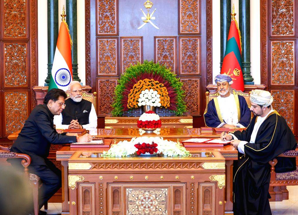 India and Oman Exchange Key MoUs