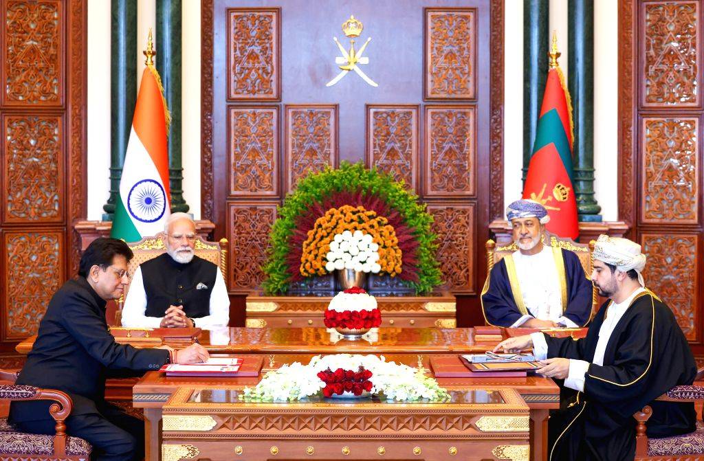 India and Oman Exchange Key MoUs