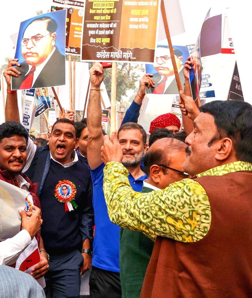 INDIA bloc Stages Protest at Parliament