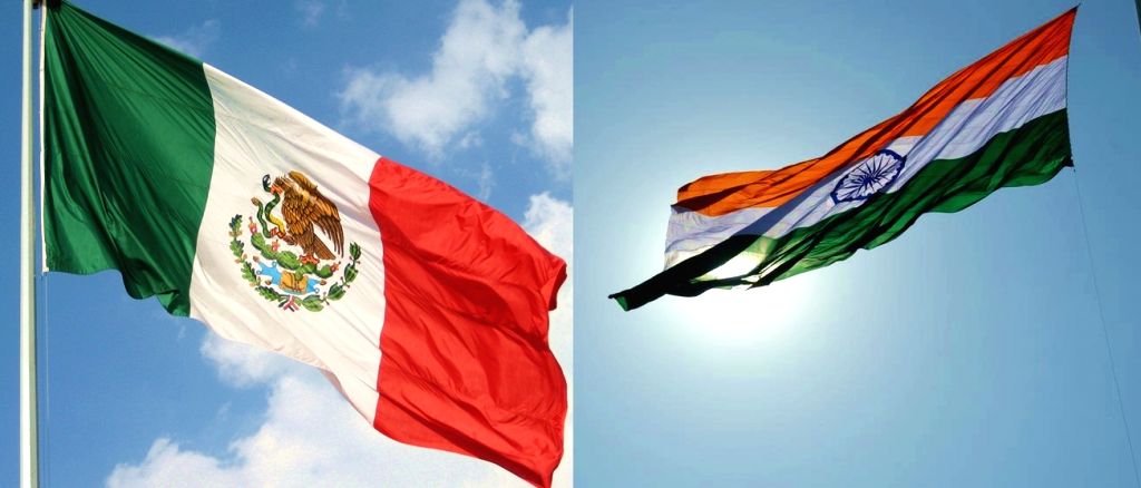 Free Photo:India, Mexico flag