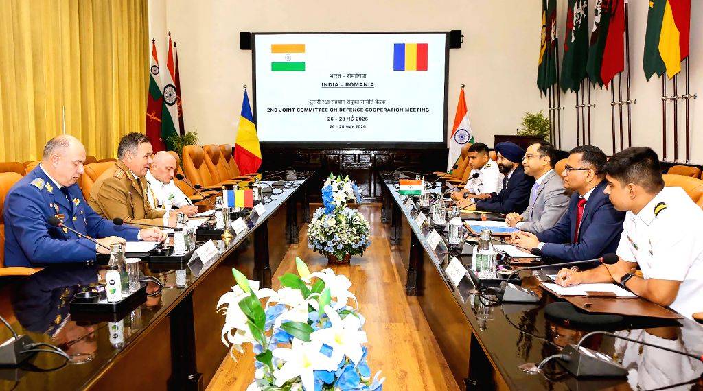 India-Romania Defence Cooperation Meeting Held