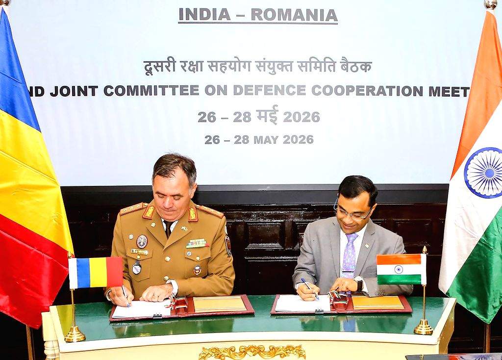 India-Romania Defence Cooperation Meeting Held