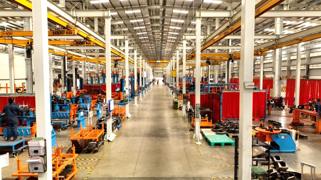 Free Photo : India's largest private rail coach factory opens in Telangana