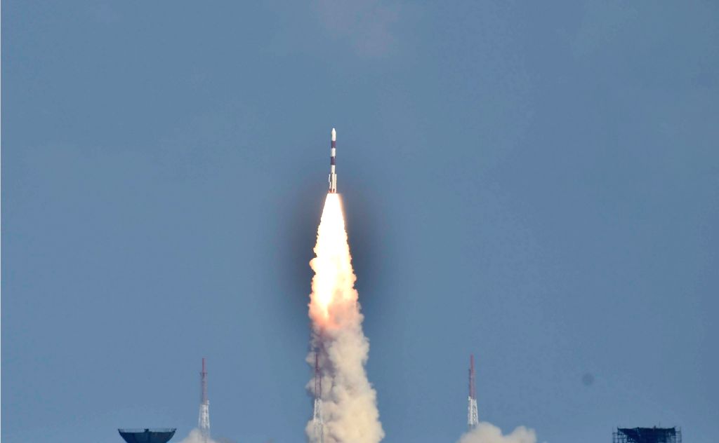 PSLV rocket lifts off with surveillance satellite, 9 foreign satellites
