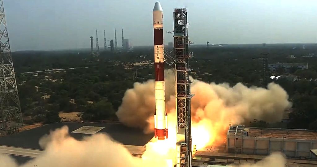Free Photo :India's PSLV rocket lifts off with 2 Singapore satellites