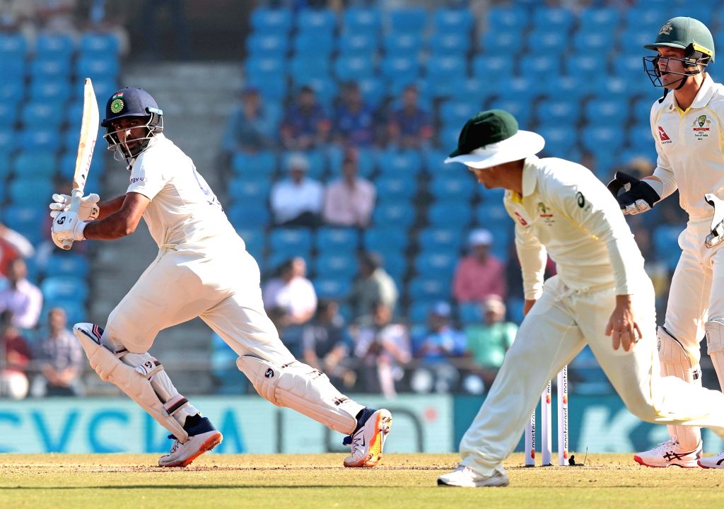 : Nagpur: India's Ravichandran Ashwin plays a shot