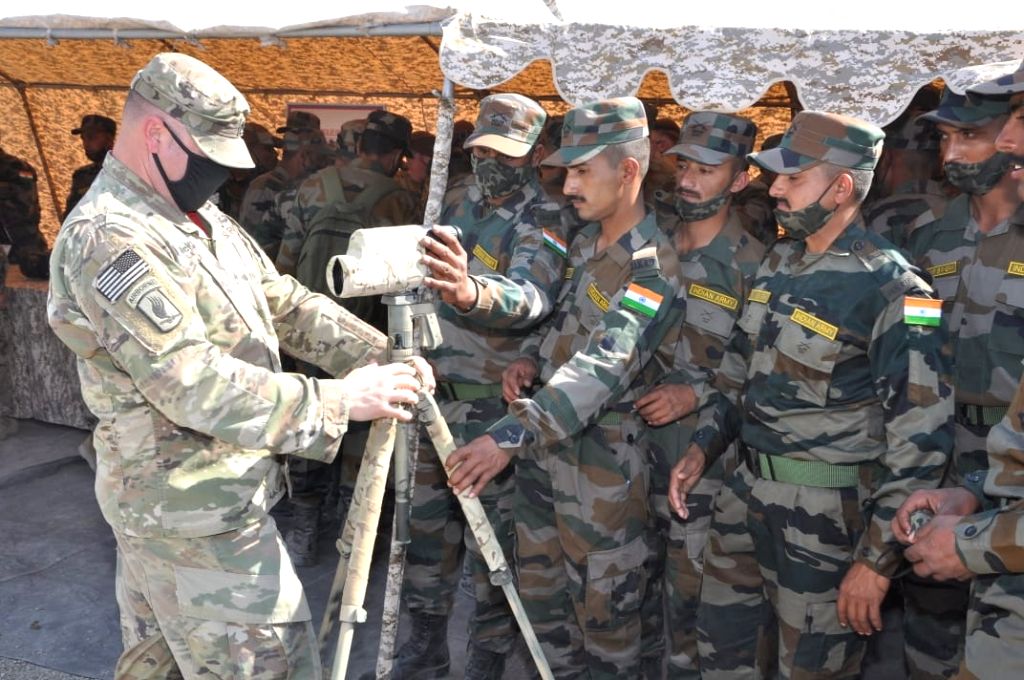 India-US joint training exercise commences at Rajasthan's Mahajan Field ...