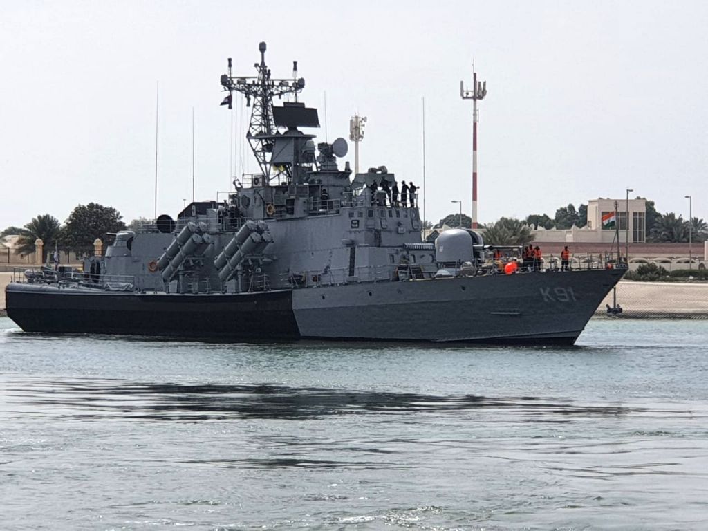 Indian armed forces attend defence exhibition in Abu Dhabi