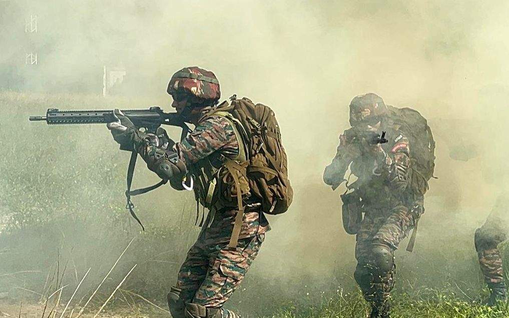 Indian Armed Forces Conduct Multi-Domain Warfare Drill