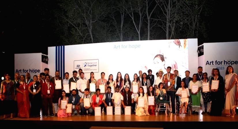 Indian Artists shine bright at the Inaugural Exhibition of 'Art For ...