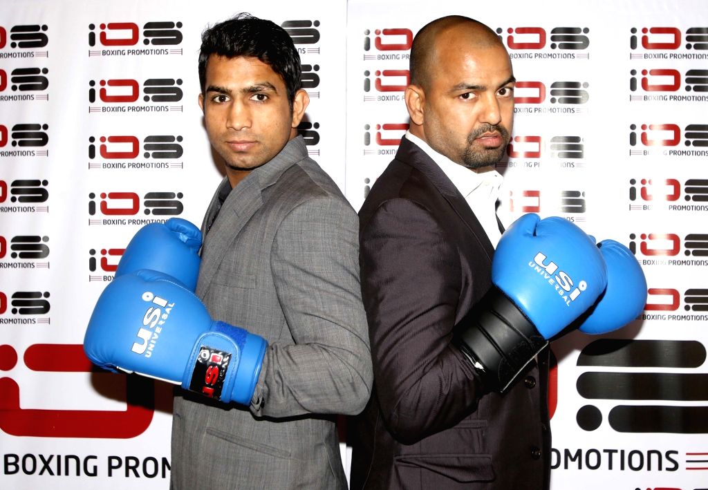 Boxers Akhil Kumar, Jitender Kumar - press conference