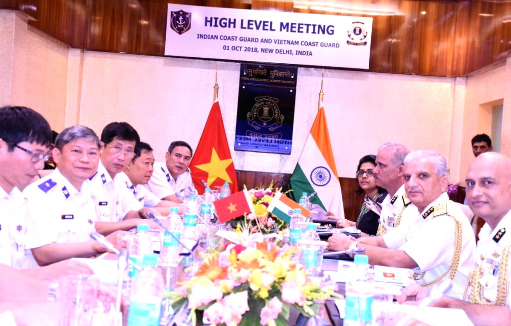 India-Vietnam Coast Guard high level meeting