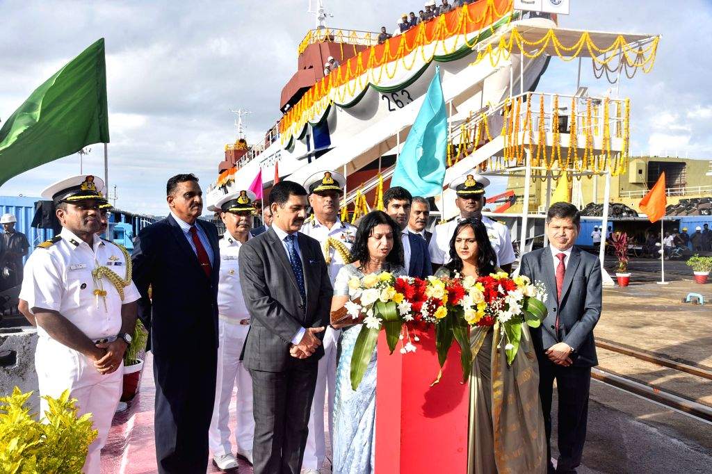 Indian Coast Guard Launches Two Fast Patrol Vessels