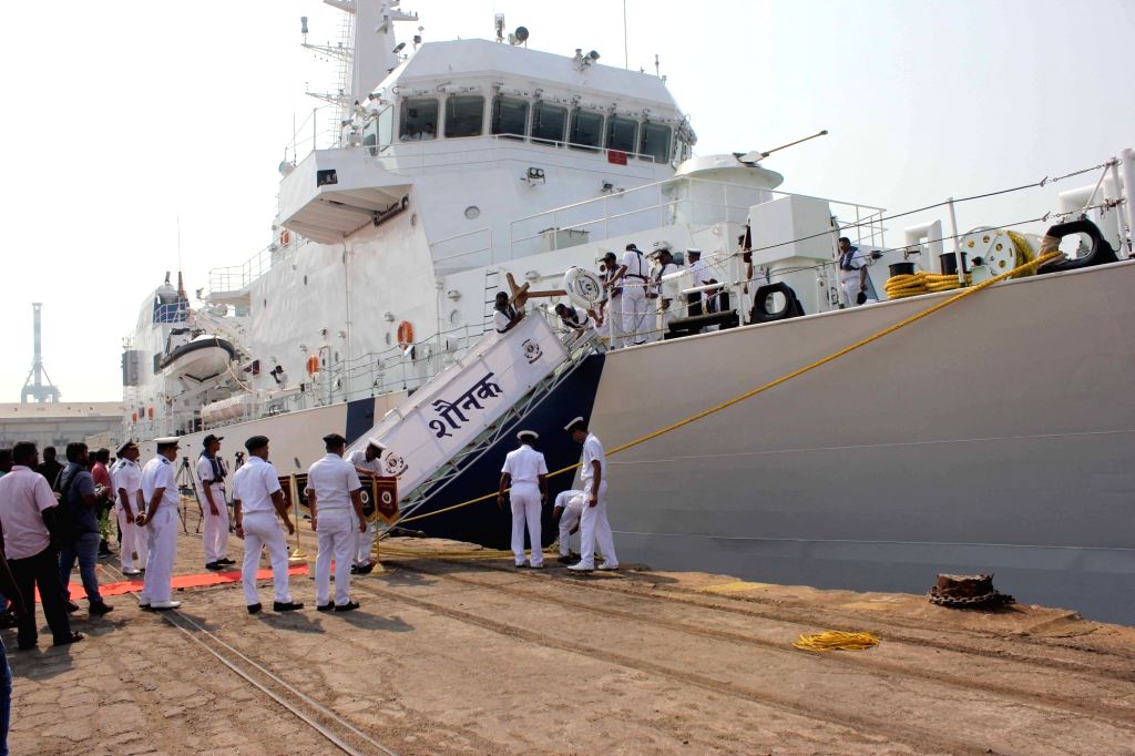 Coast Guard ship ICGS shaunak