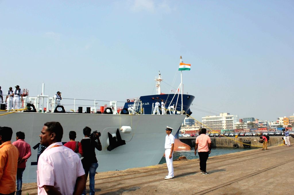 Coast Guard ship ICGS shaunak