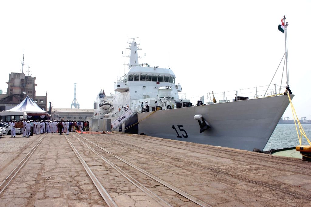 Coast Guard ship ICGS shaunak