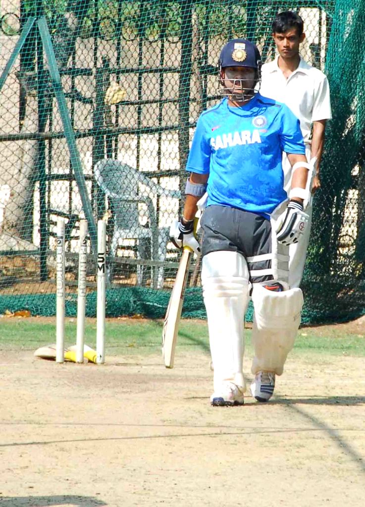 Practicing of Indian cricket players