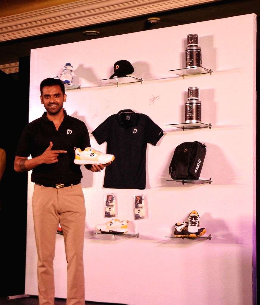 Indian cricketer Deepak Chahar during an event