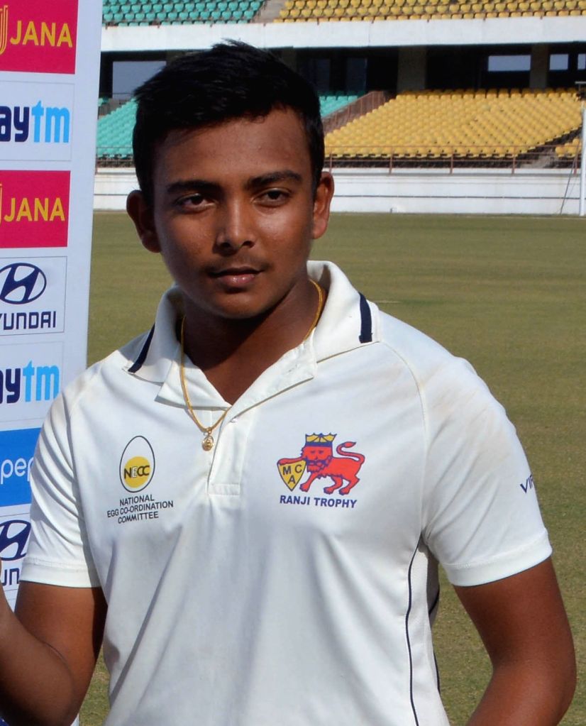 File Photo: Prithvi Shaw