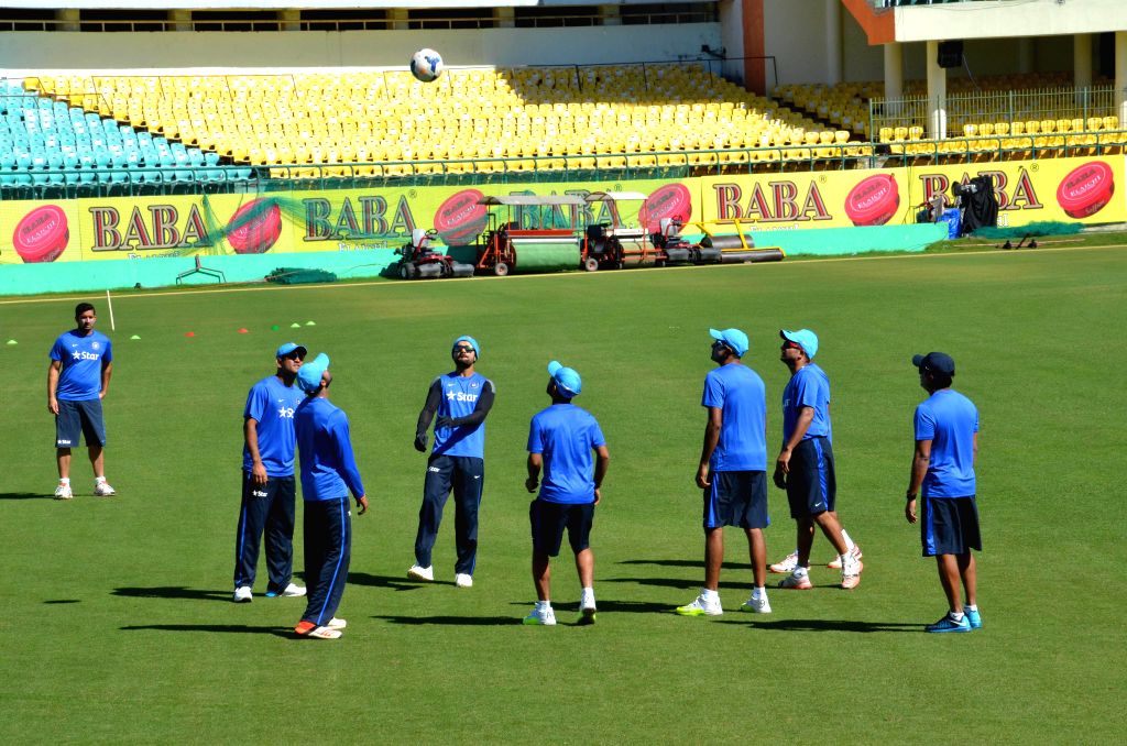 Indian practice session