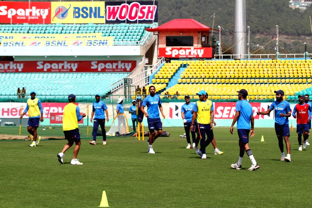 Practice session - India