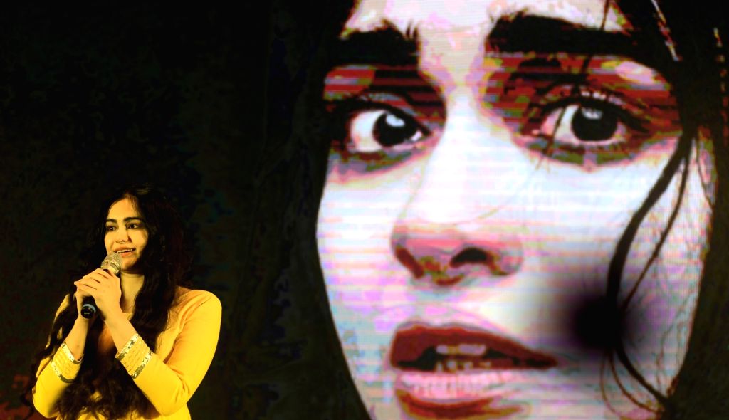 Indian film actress Adah Sharma during a press conference on film ...
