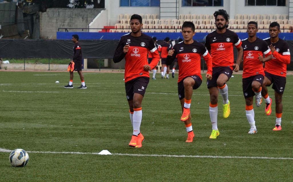 Indian Football Team - Practice Session