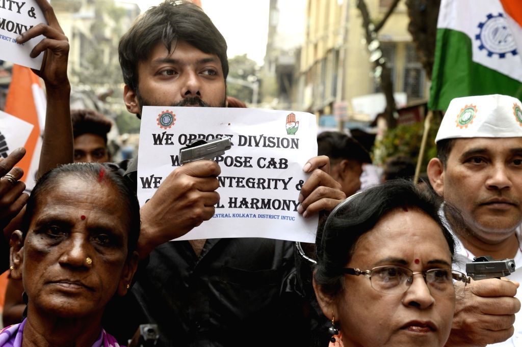 Protest on International Human Rights Day