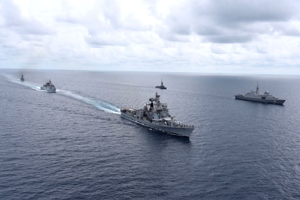 Indian Navy's renowned Training Squadron makes a historic visit to SL