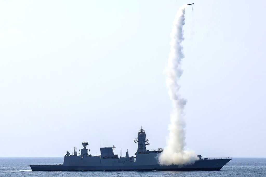 Indian Navy's successful anti-ship firings