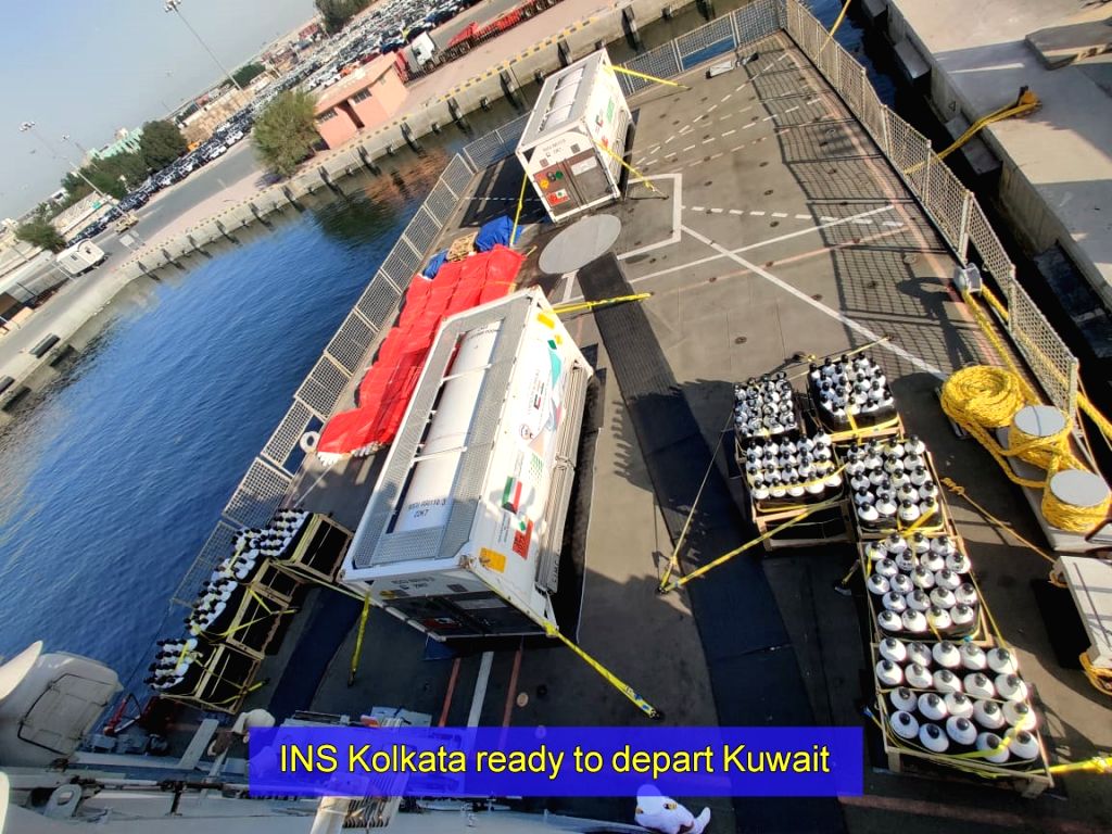 Free Photo: Indian Navy steps up Covid relief mission with Operation ...
