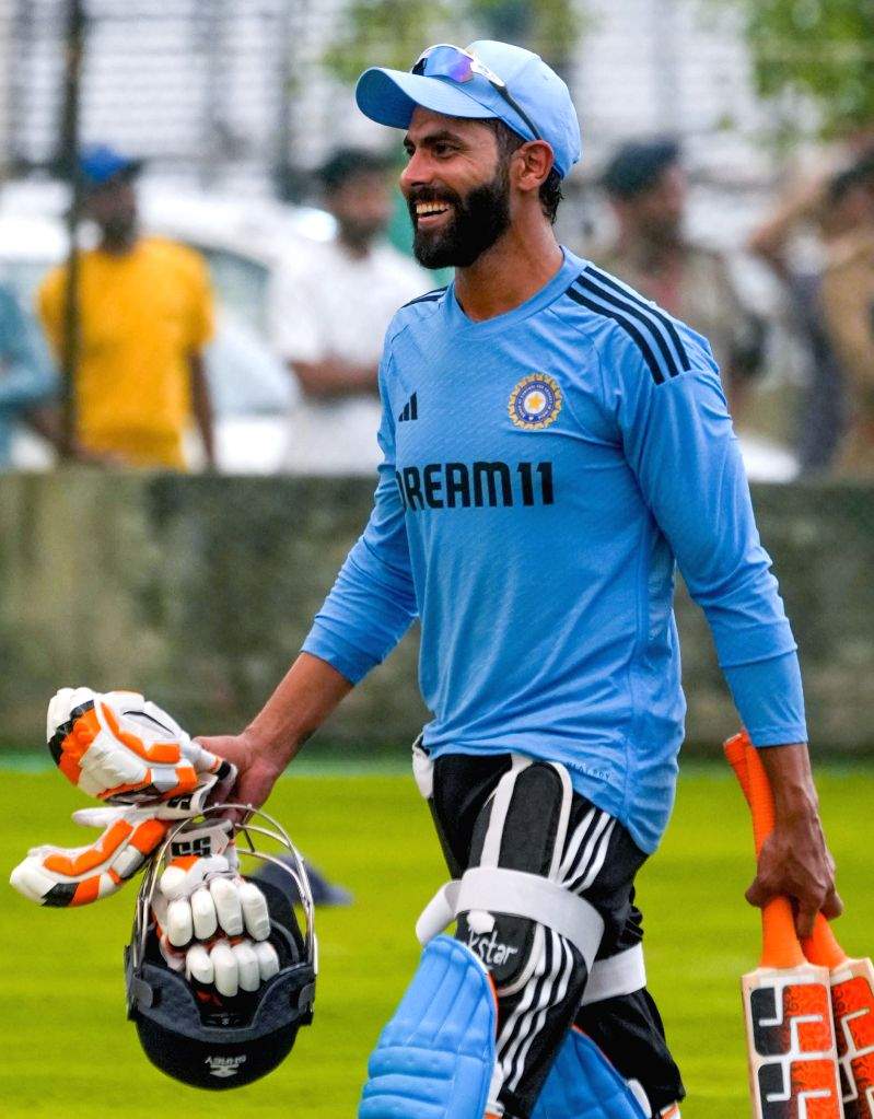 Indian players during practice Session