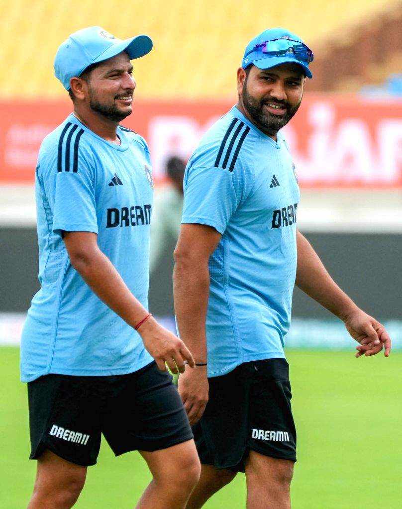 Indian players during practice Session