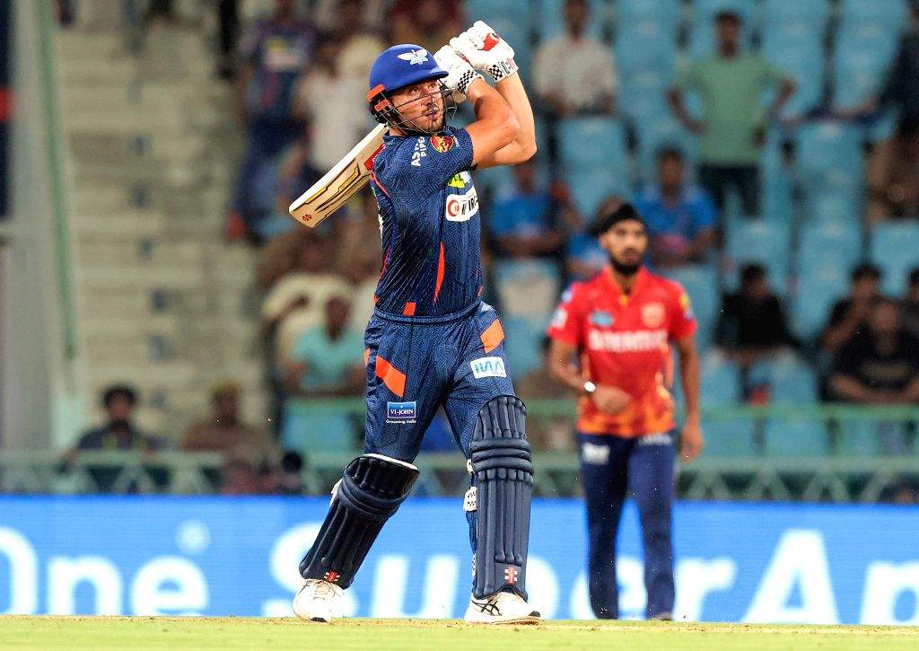 Indian Premier League (IPL) cricket match between Lucknow Super Giants ...
