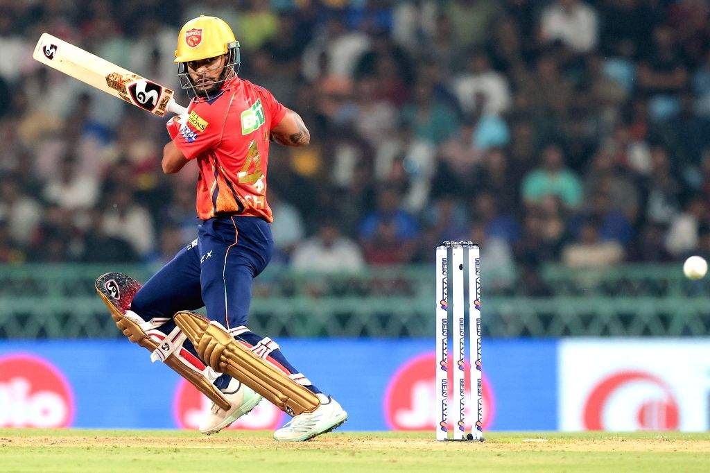 Indian Premier League (IPL) cricket match between Lucknow Super Giants ...