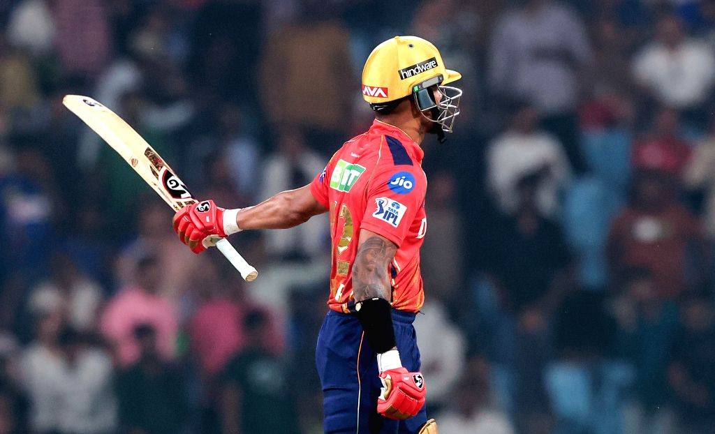 Indian Premier League (IPL) cricket match between Lucknow Super Giants ...