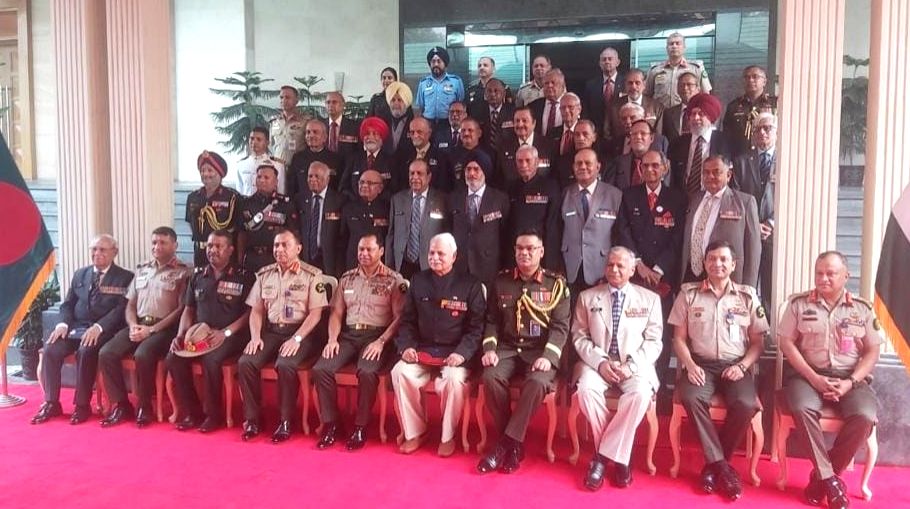Free photo : Indian war veterans join Victory Day celebrations in Dhaka