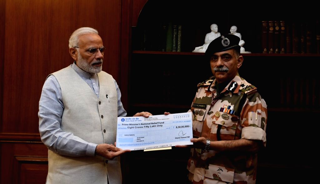 ITBP contributes 8.5 crore towards Prime Minister's National Relief Fund