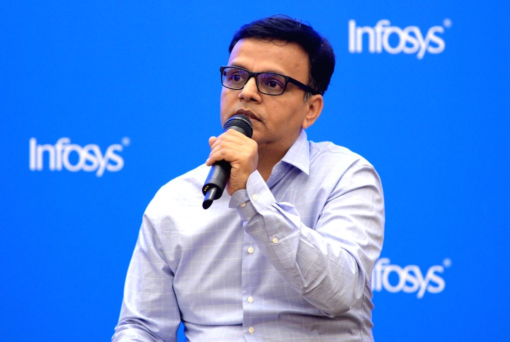 Infosys press conference