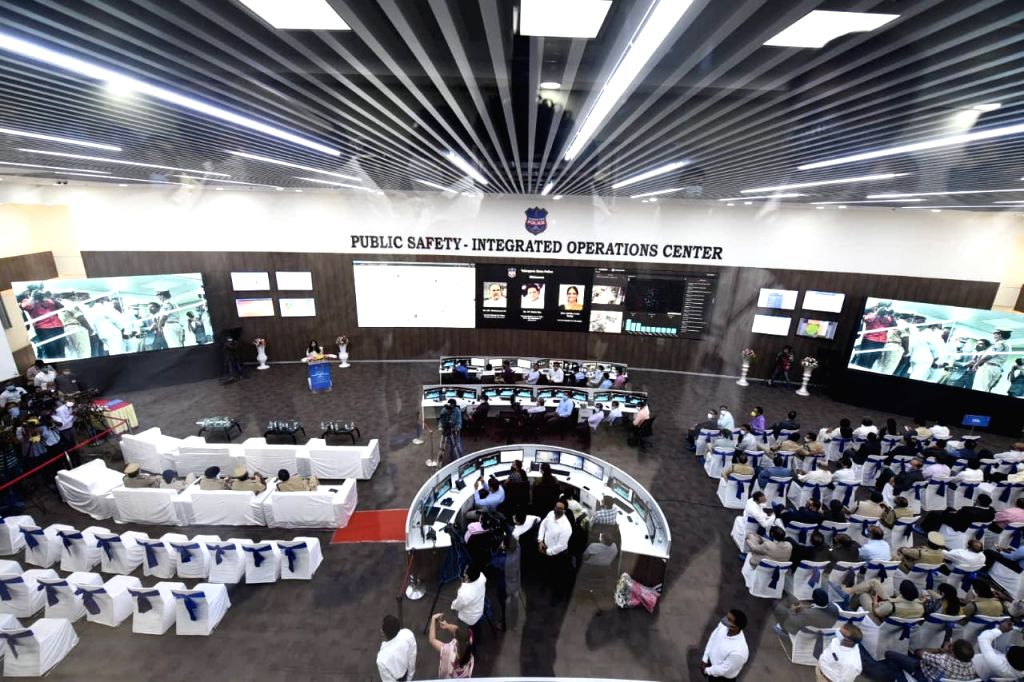 Free Photo: Integrated police operations centre launched in Cyberabad.