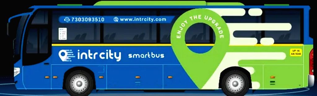 Intrcity smartbus connects 630 plus destinations across India