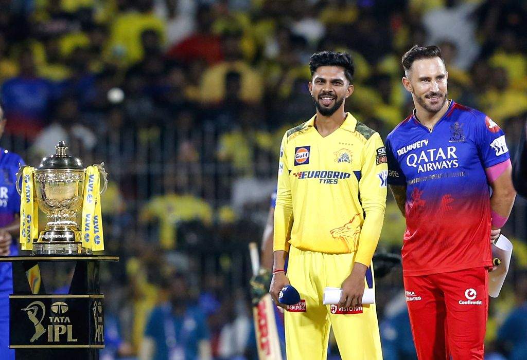 IPL 2024 match between Chennai Super Kings and Royal Challengers Bengaluru