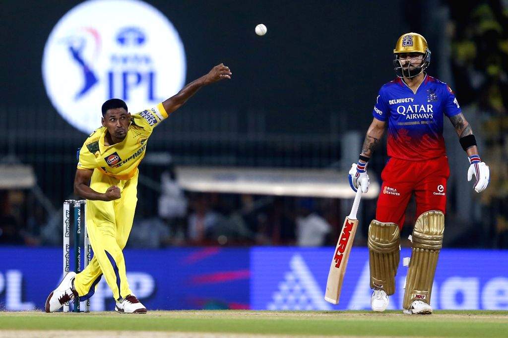IPL 2024 match between Chennai Super Kings and Royal Challengers Bengaluru