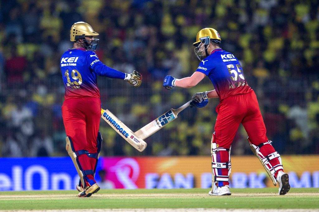 IPL 2024 match between Chennai Super Kings and Royal Challengers Bengaluru