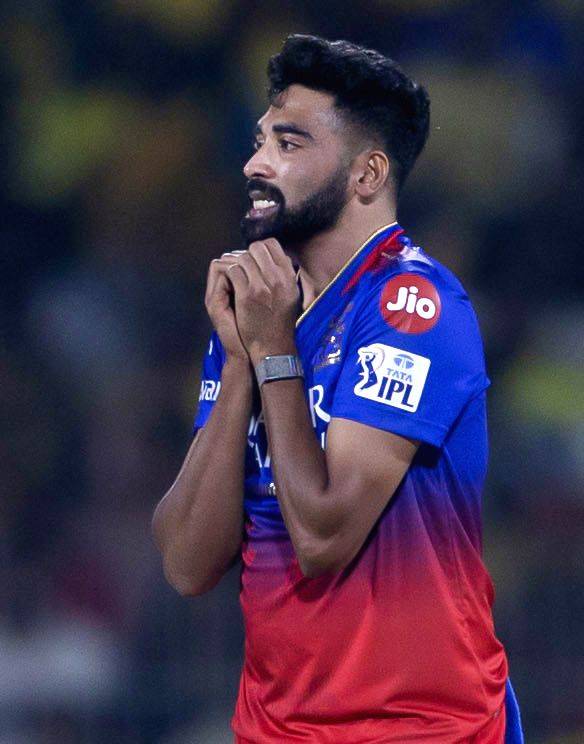 IPL 2024 match between Chennai Super Kings and Royal Challengers Bengaluru