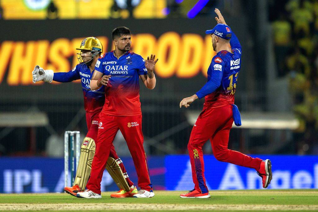 IPL 2024 match between Chennai Super Kings and Royal Challengers Bengaluru